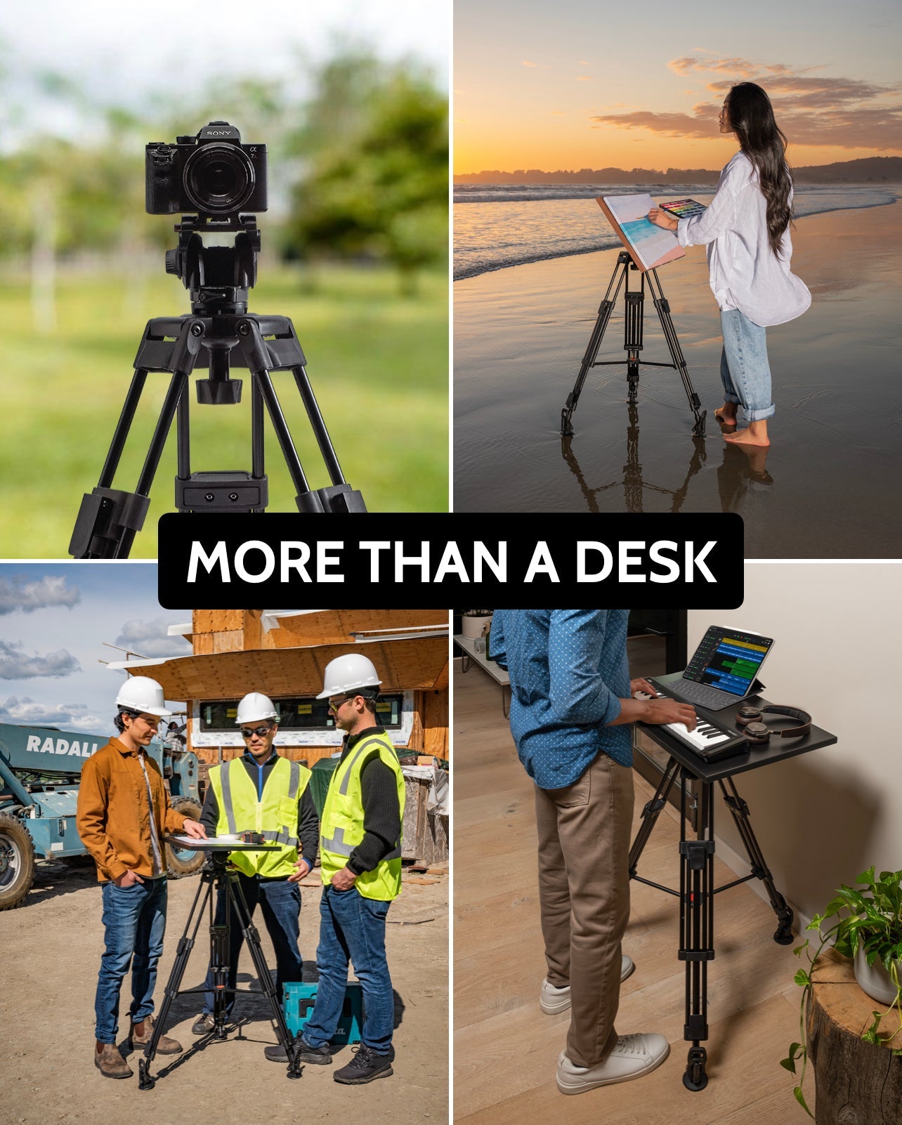 Tripod Standing Desk Pro – Intension Design
